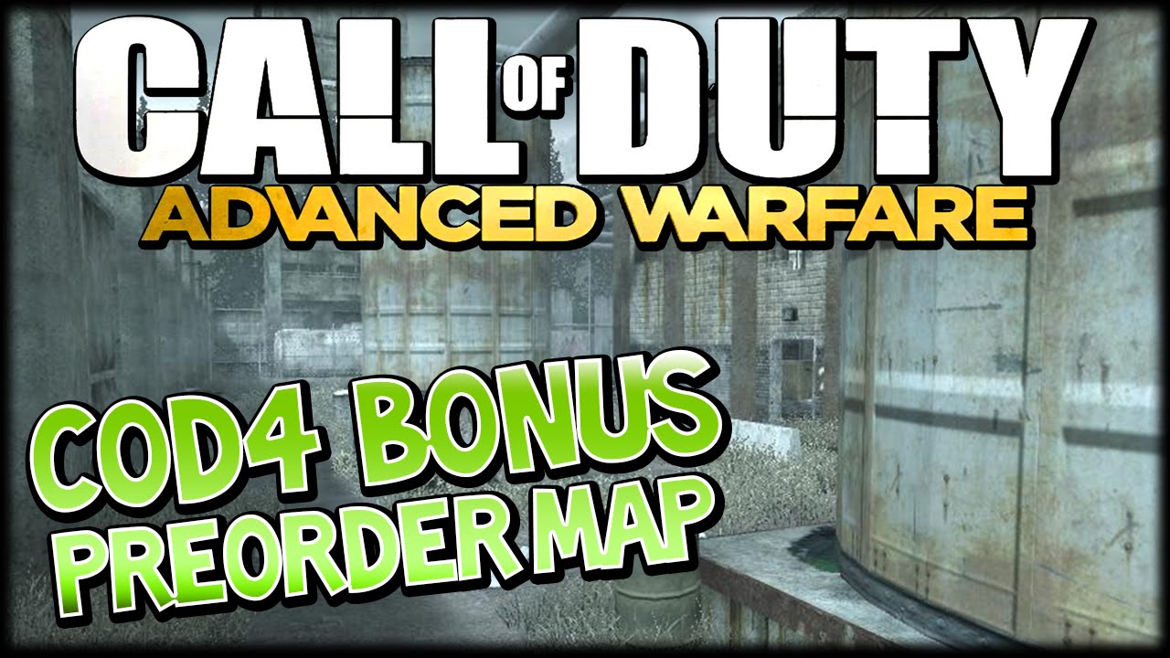 Call of Duty: Advanced Warfare COD4 BONUS MAP + Collector Atlas Edition ...