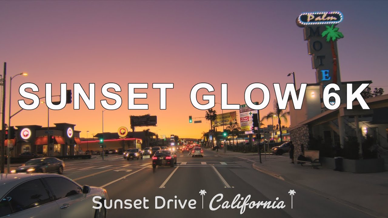 Driving California's Sunset from Long Beach to Redondo Beach via ...