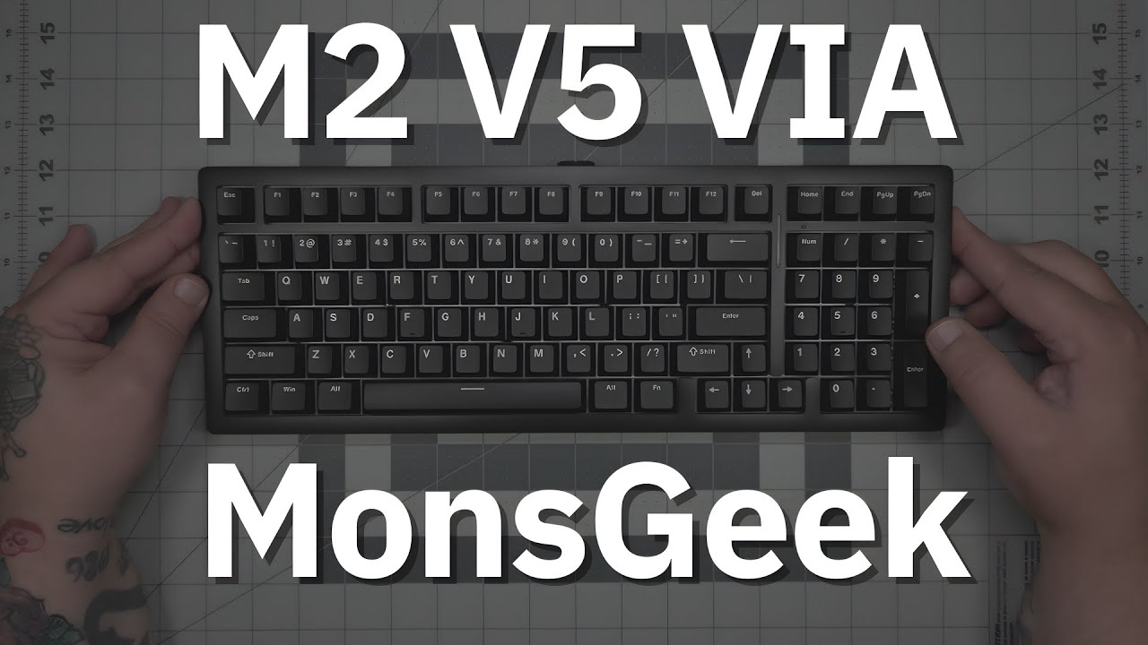 MonsGeek M2 V5 VIA 분석: 빠른 분해가 가능한 트라이 모드 기계식 키보드 | Vortex Gaming