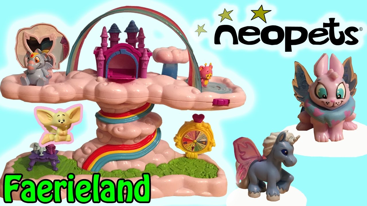 Neopets Faerieland Playset With Exclusive Faerie Pets & Accessories ...