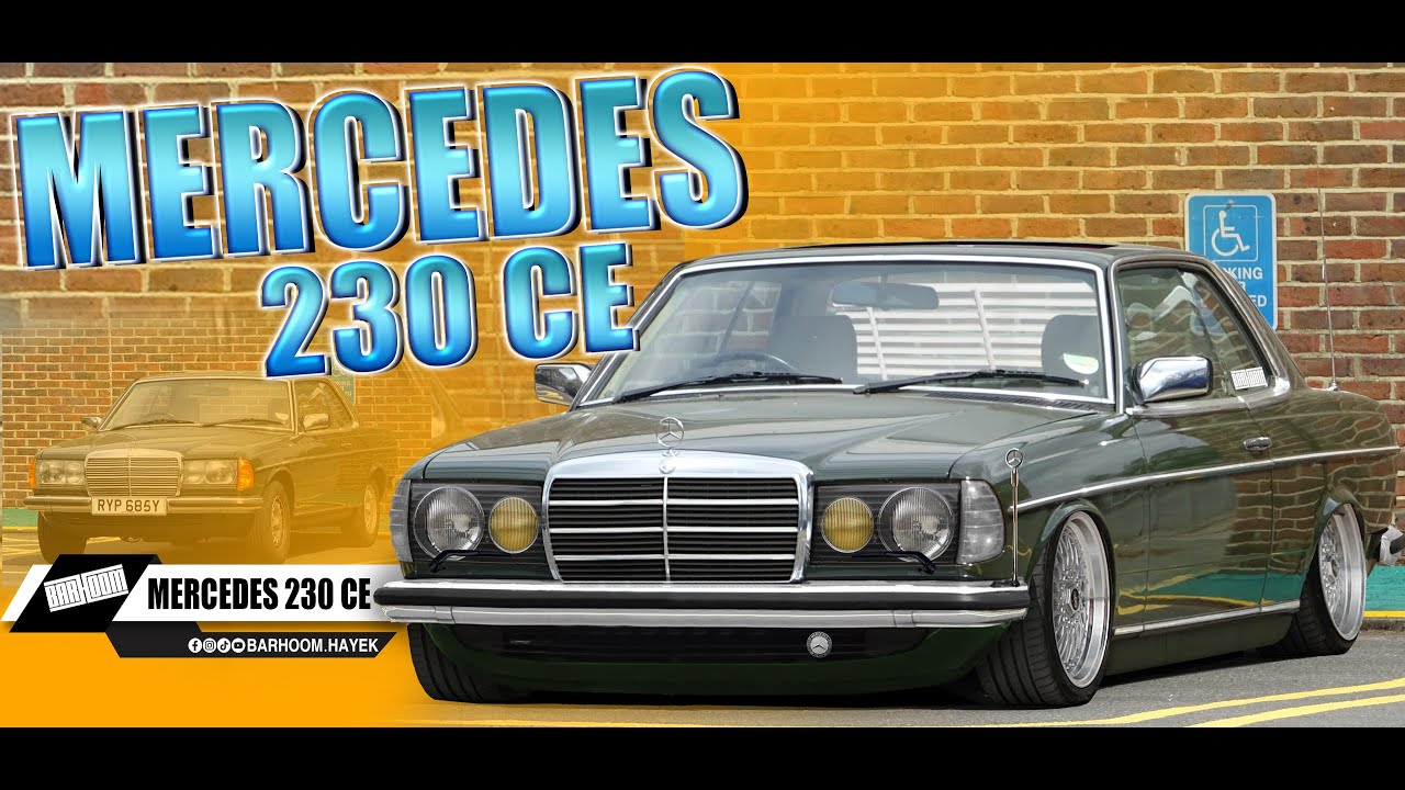 Mercedes Benz 230 CE (Virtual Tuning Photoshop) - YouTube
