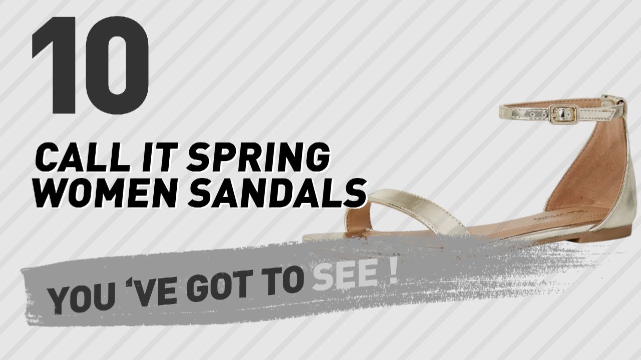 Call It Spring Women Sandals // New & Popular 2017 - YouTube
