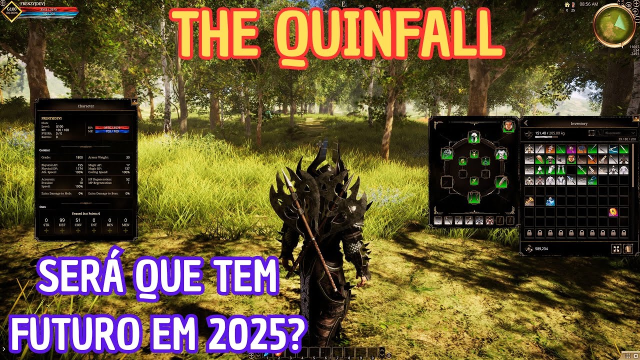 THE QUINFALL | TEM TUDO pra SER UM BOM MMORPG em 2025? - YouTube