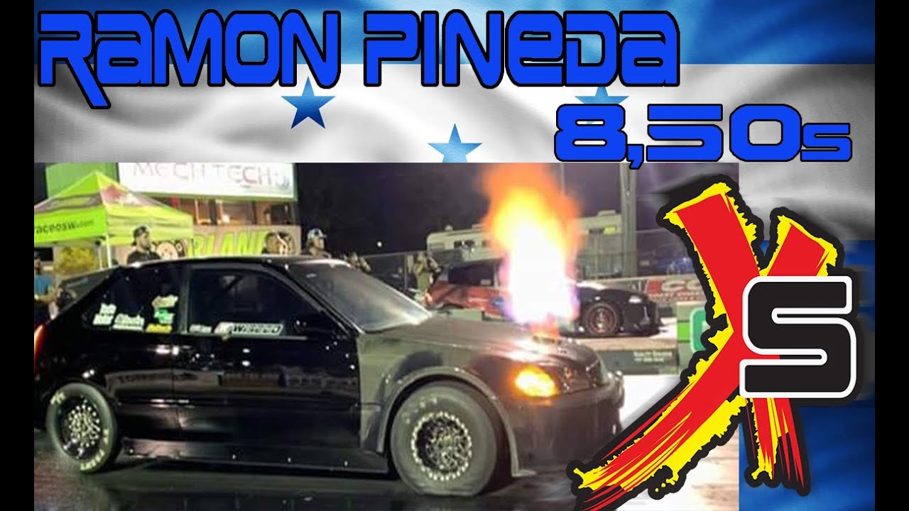 Ramón Pineda 8,50s @181 millas - YouTube