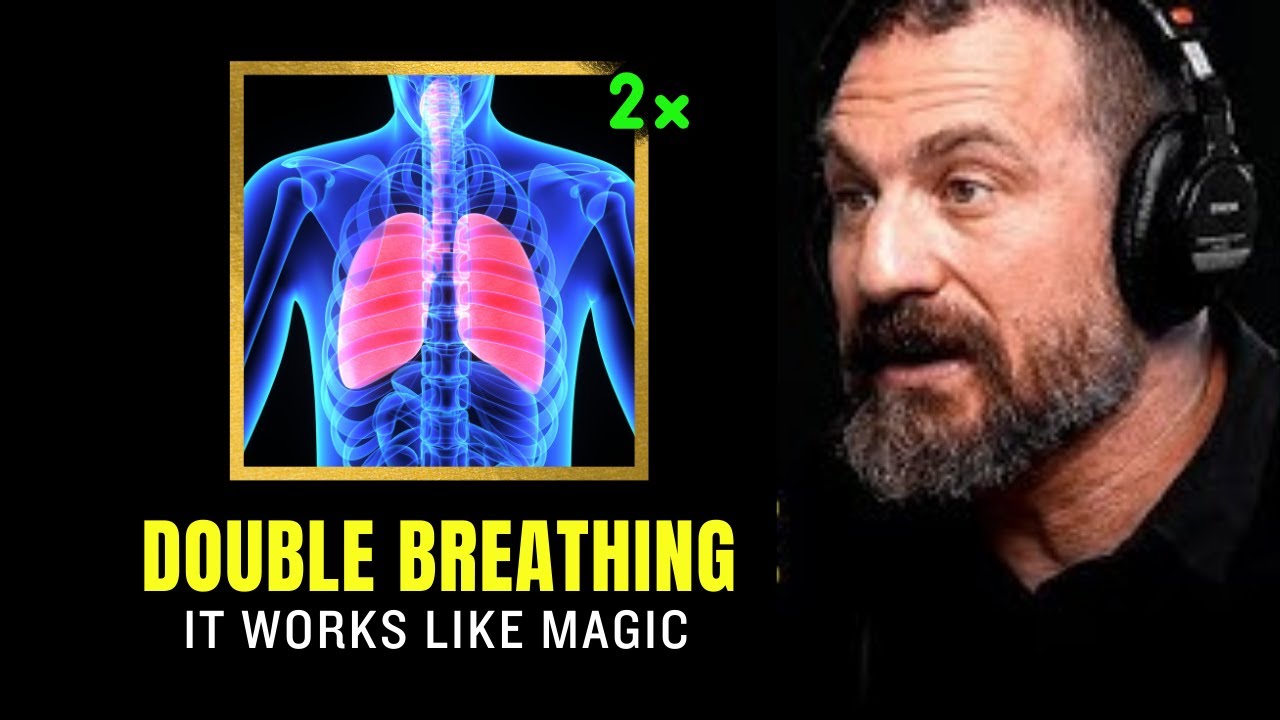 Double Breathe before....🫁🏃‍♂️| Andrew Huberman - YouTube