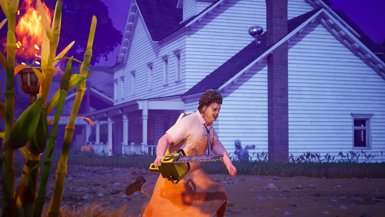 Fortnite LEATHERFACE Skin Gameplay - YouTube