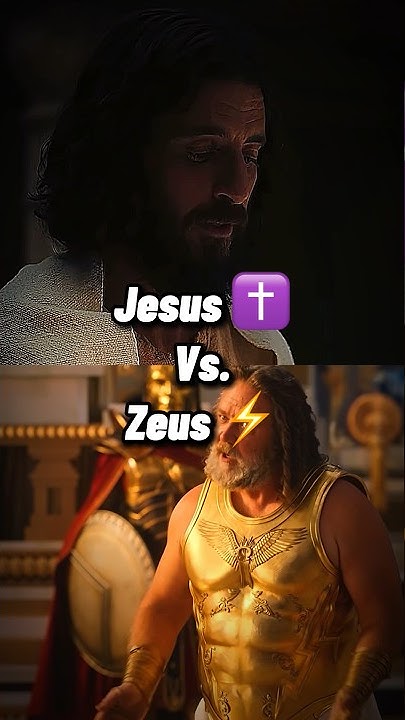 Jesus vs. Zeus #edit #ptl #Become_A_Saint #jesusislord #jesus #god - YouTube