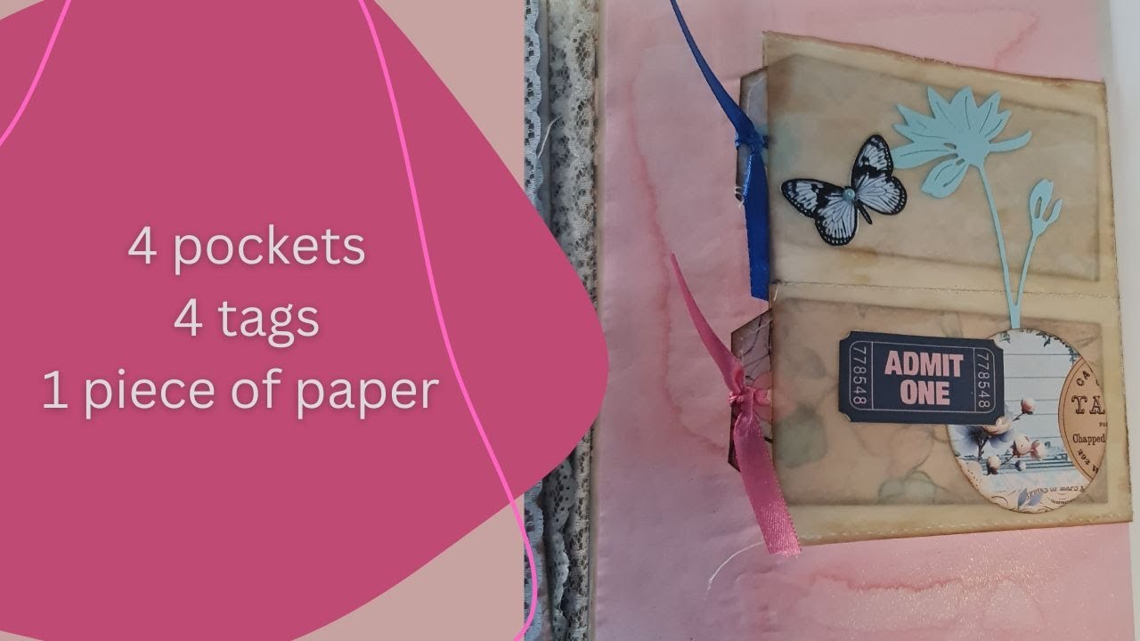 DIY Junk Journal Pocket Insert | Coffee-Dyed Tracing Paper + Tags ...