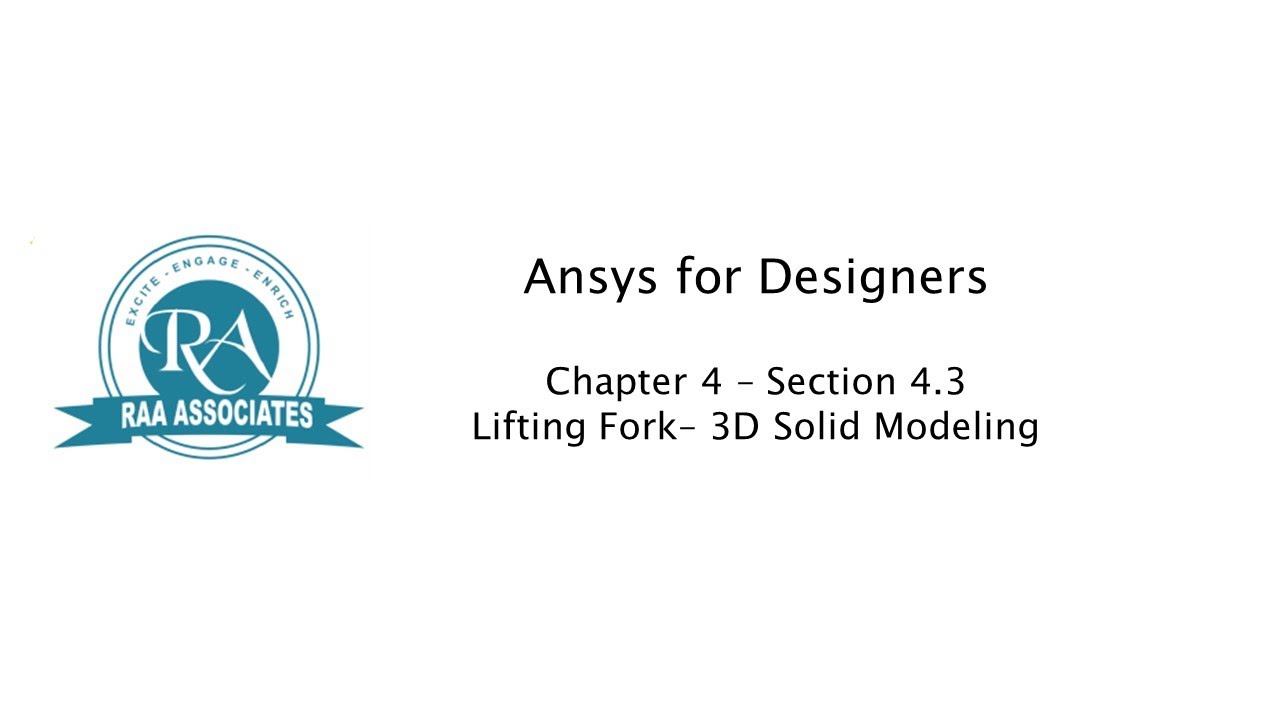 Ansys Chapter 4 Section 4 3 - YouTube