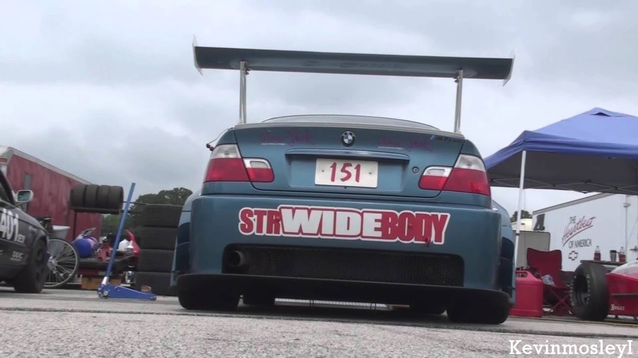 BMW E46 M3 Race Car - YouTube