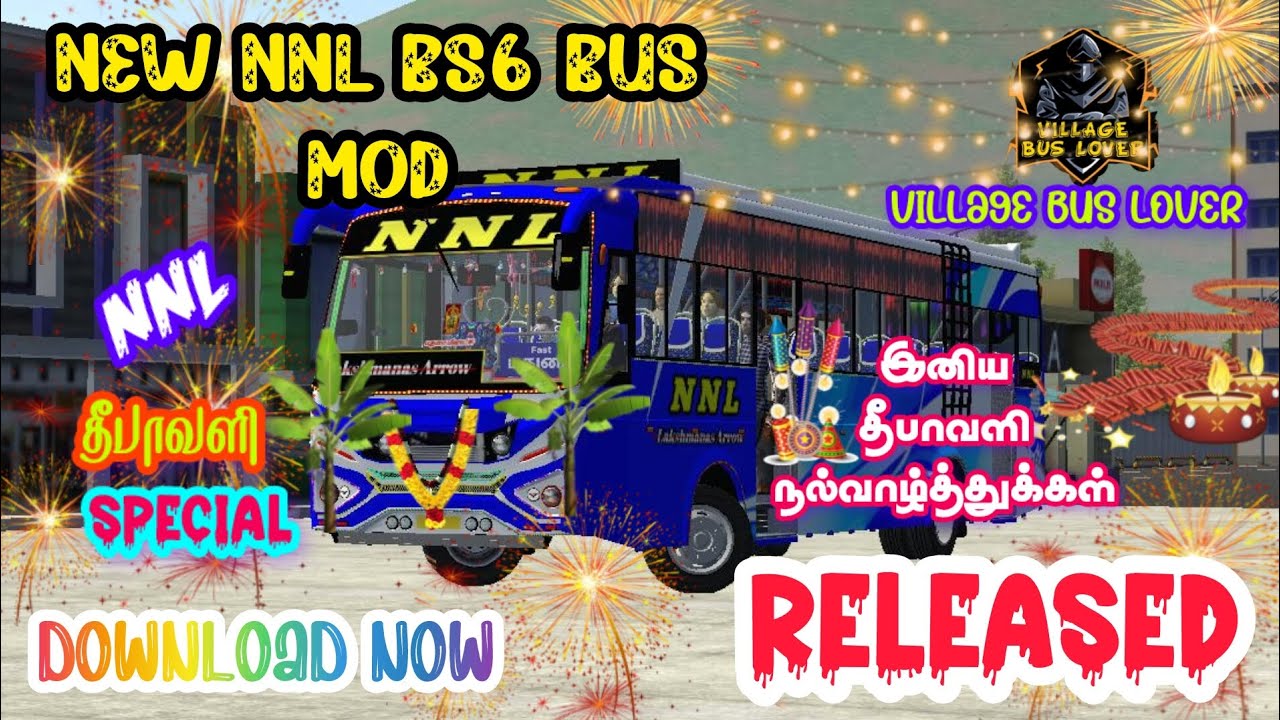 🎀NEW NNL BS6 BUS MOD RELEASED🔥😎DIWALI SPECIAL🔥DOWNLOAD NOW# ...