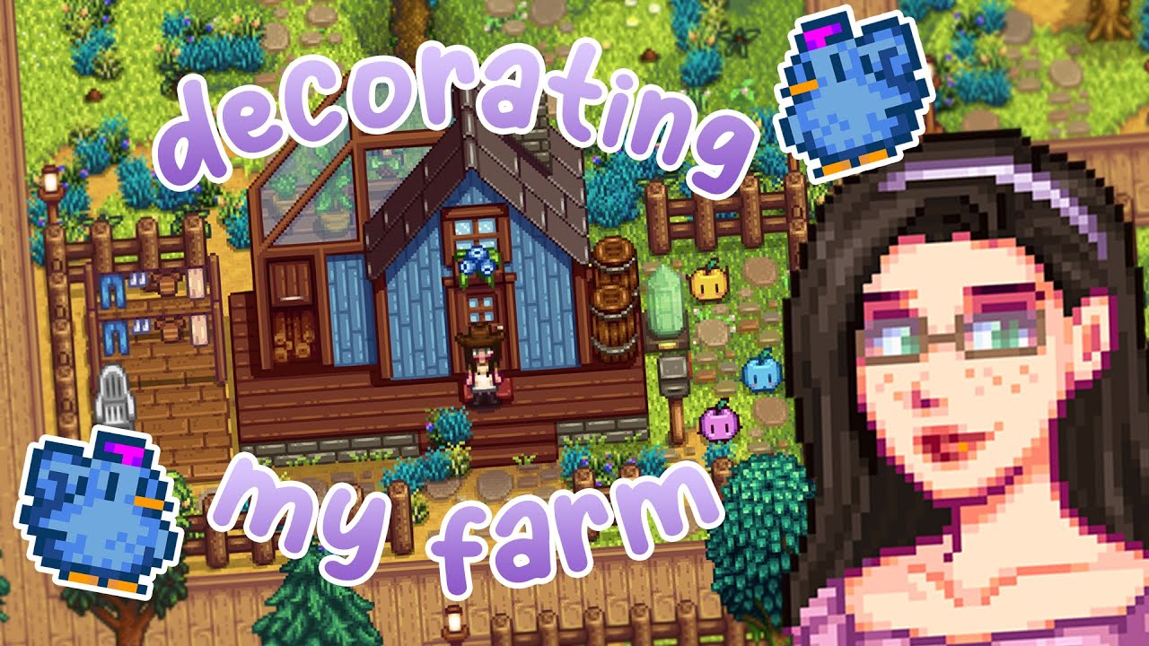 my farm looks so CUTE! | stardew valley - YouTube