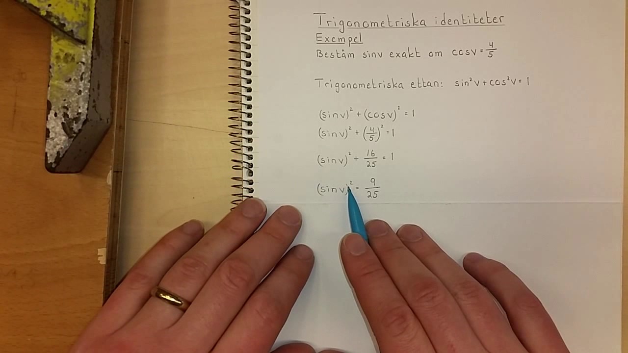 Ma4 Trigonometriska identiteter - YouTube