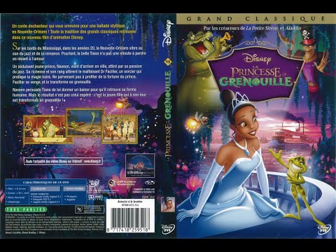 Debut et Fin de Dsiney's La Princesse et la Grenouille (Disney's Fastoche)(film 2010)(DVD FR)
