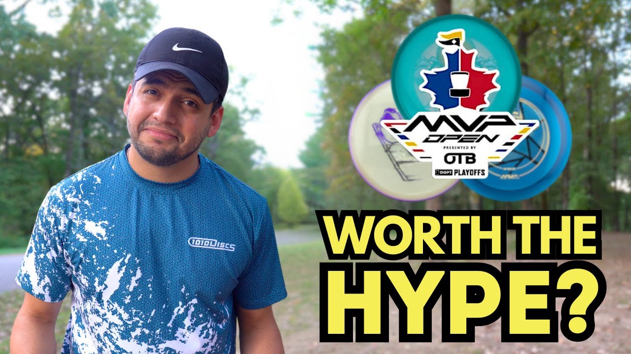 Trying the new 2024 MVP Open Discs - YouTube