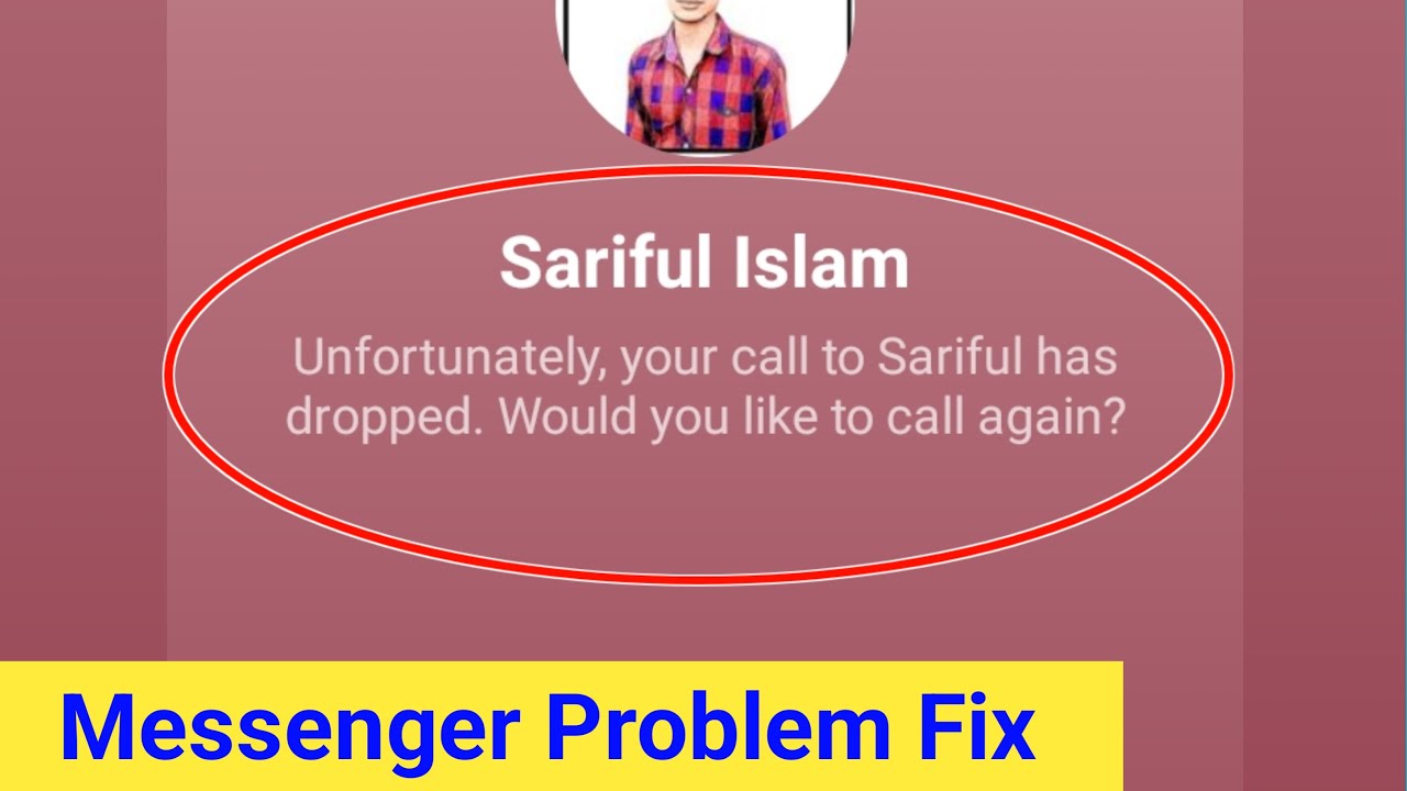 Unfortunately, your call has dropped.would you like to call again ...