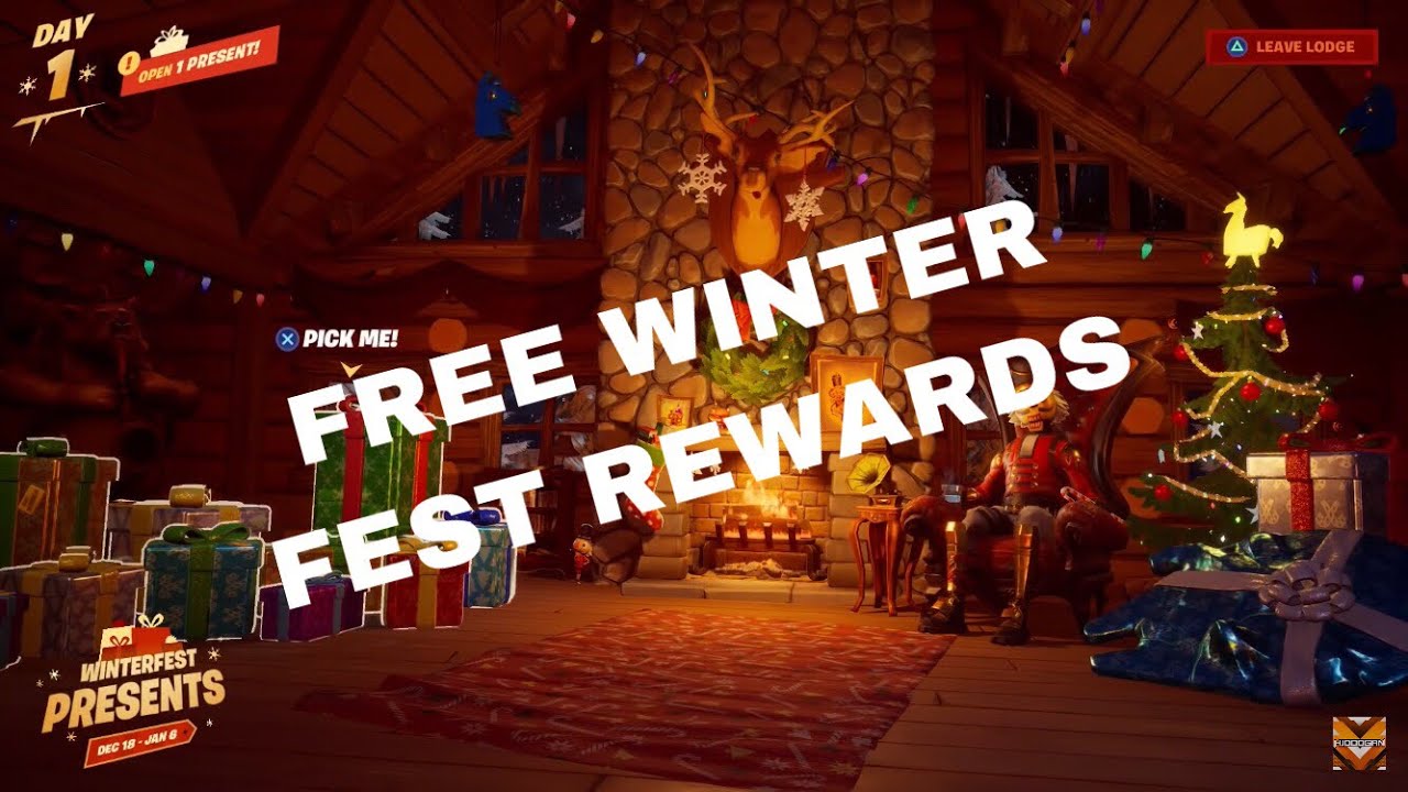 FREE REWARDS FROM THE WINTER FEST CHRISTMAS PRESENTS 🎁 - YouTube