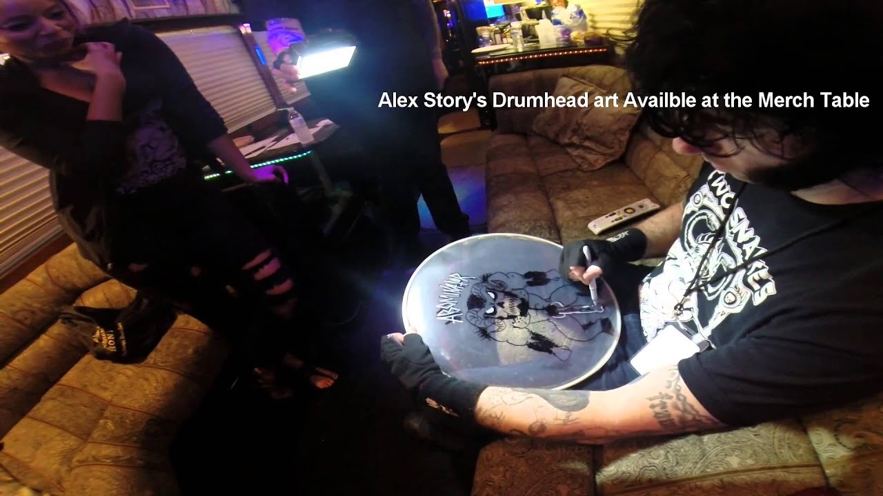 Alex Story Drumhead Art - YouTube