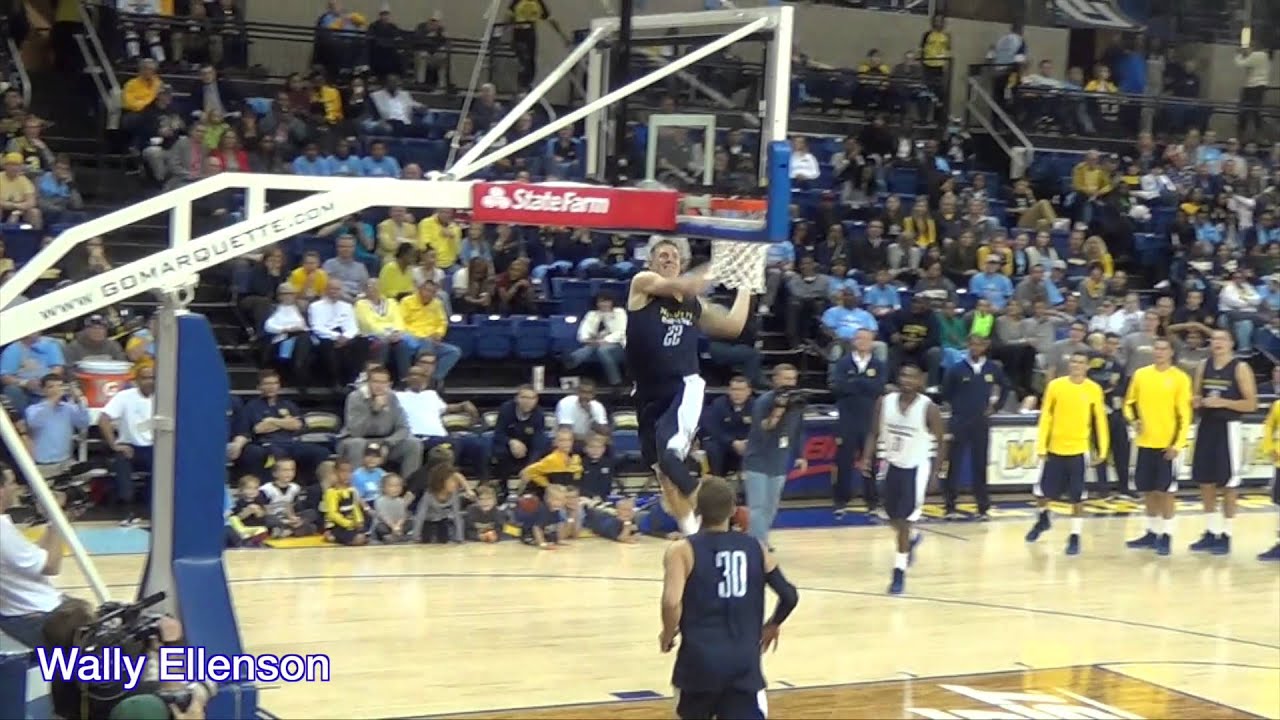 Marquette Madness 2015 Dunk Contest | Golden Eagles TAKE FLIGHT! - YouTube