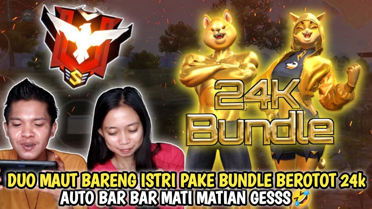 DUO MAUT BARENG ISTRI DI RANK MASTER PAKE BUNDLE BEROTOT 24K AUTO BAR ...