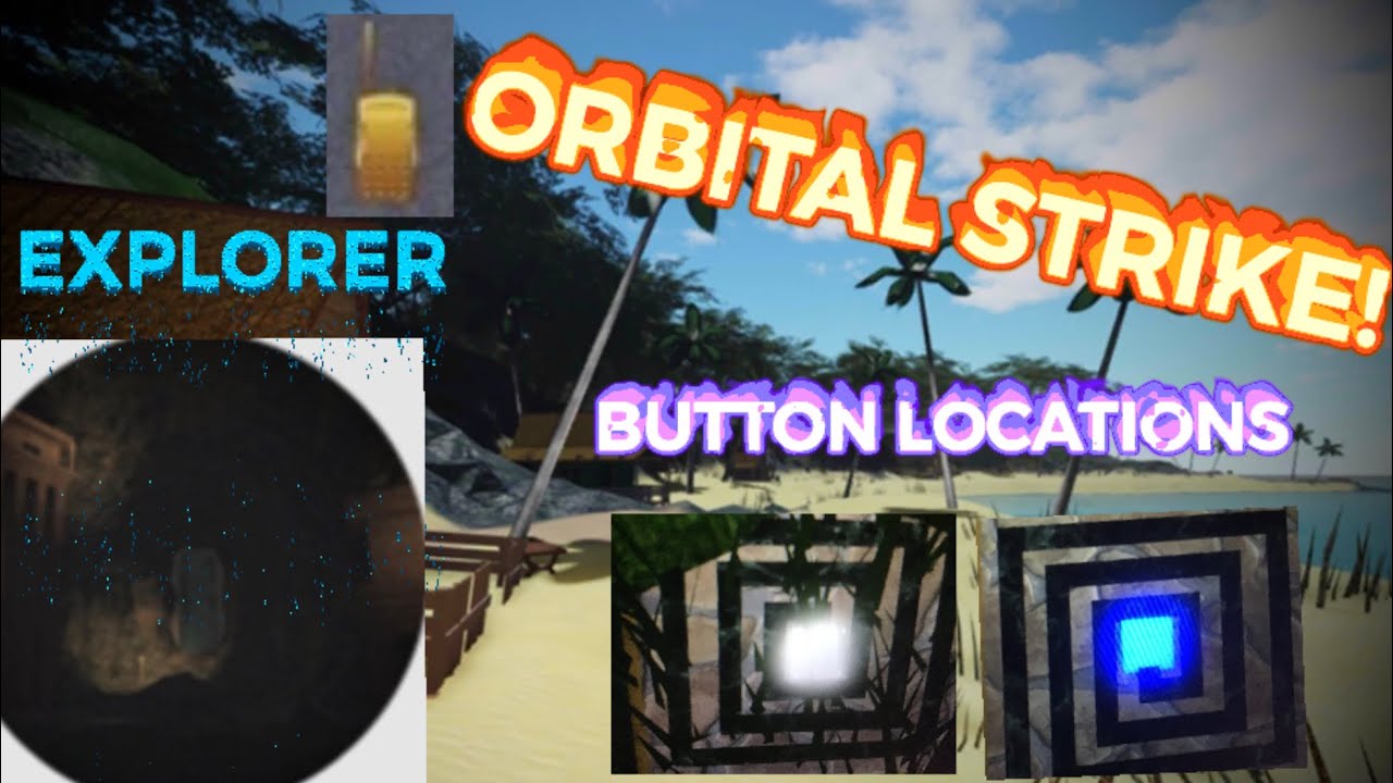 ORBITAL STRIKE EXPLORER BADGE ALL BUTTONS LOCATIONS TUTORIAL Isle ...