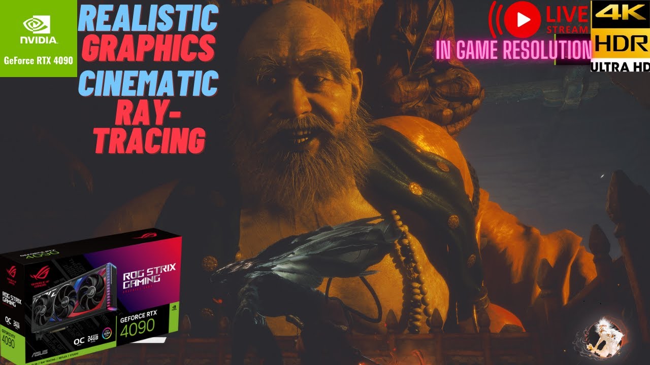 Black Myth Wukong Ultra Realistic Gameplay | 4k Hdr Ultra Hd | Nvidia ...