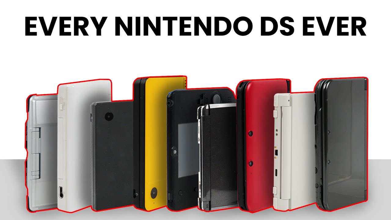 I Bought Every Nintendo DS Ever (2004-2015) - YouTube