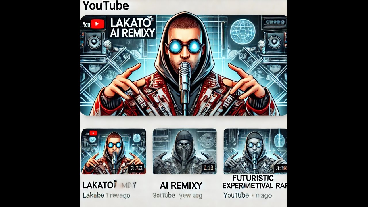 🚀 Lakatoš AI Remixy - Futuristic Experimental Rap 🚀 - YouTube