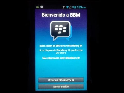 Descargar BBM APK (BlackBerry Messenger para Android) - YouTube