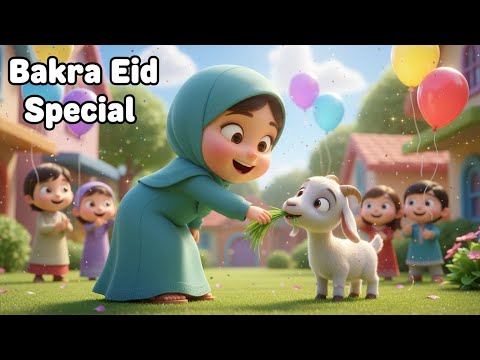 Bakra Eid Aayi Hai 🐐 | Eid Ul Adha Special Poem in Urdu & Hindi | بچوں ...