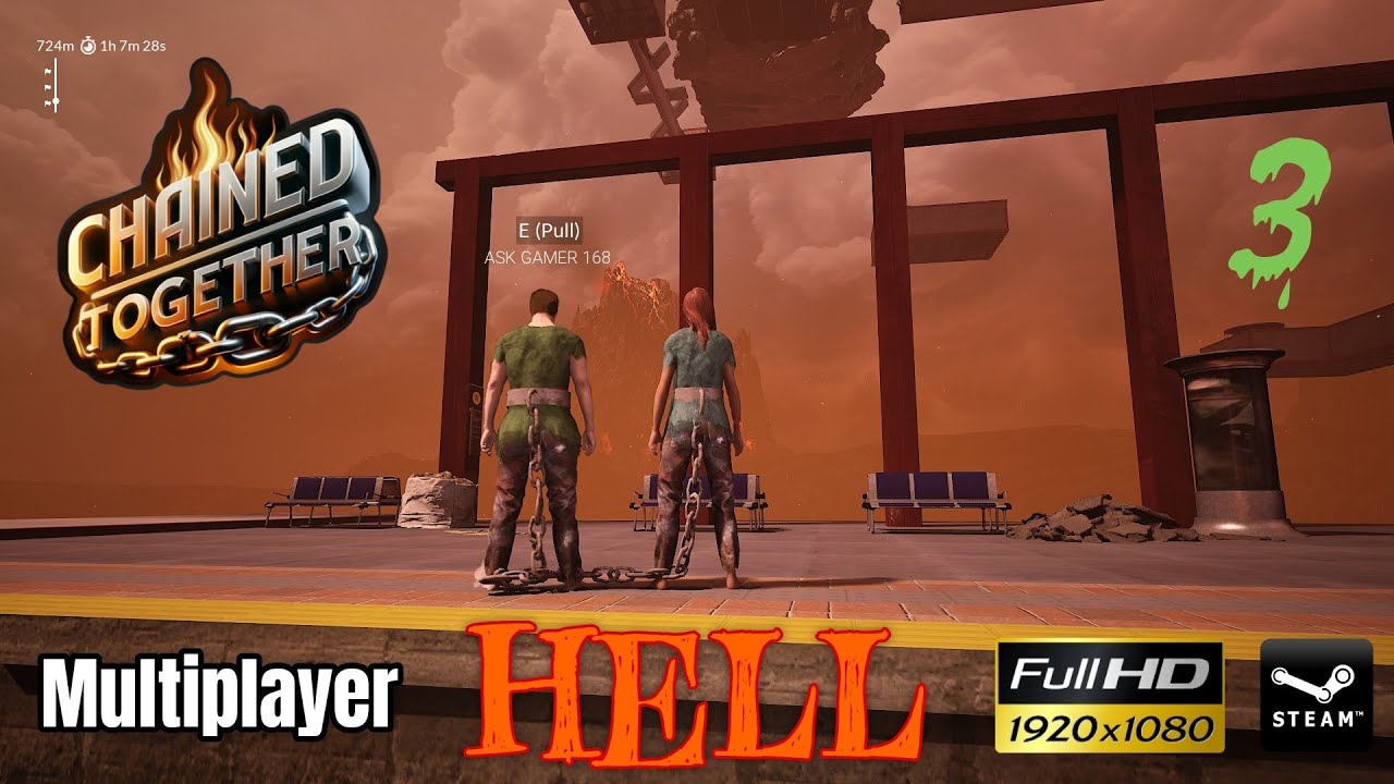 Chained Together #Multiplayer ( PART - 3 ) Hell to Paradise FHD. - YouTube