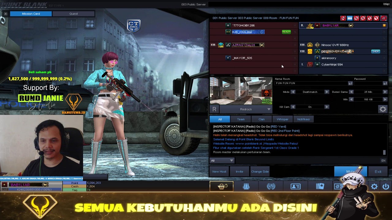 Point Blank | Cuma Bisa REDROCK - YouTube