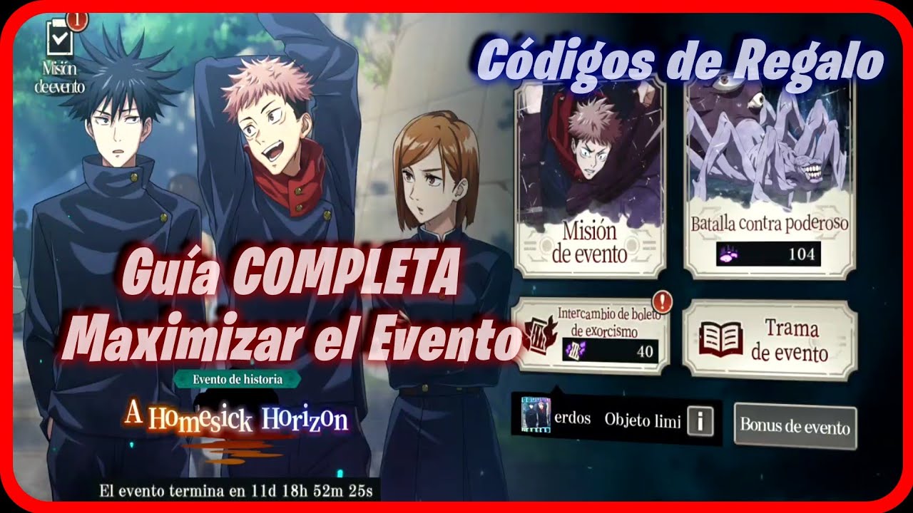 Primer Evento | Guía COMPLETA | Jujutsu Kaisen Phantom Parade - YouTube