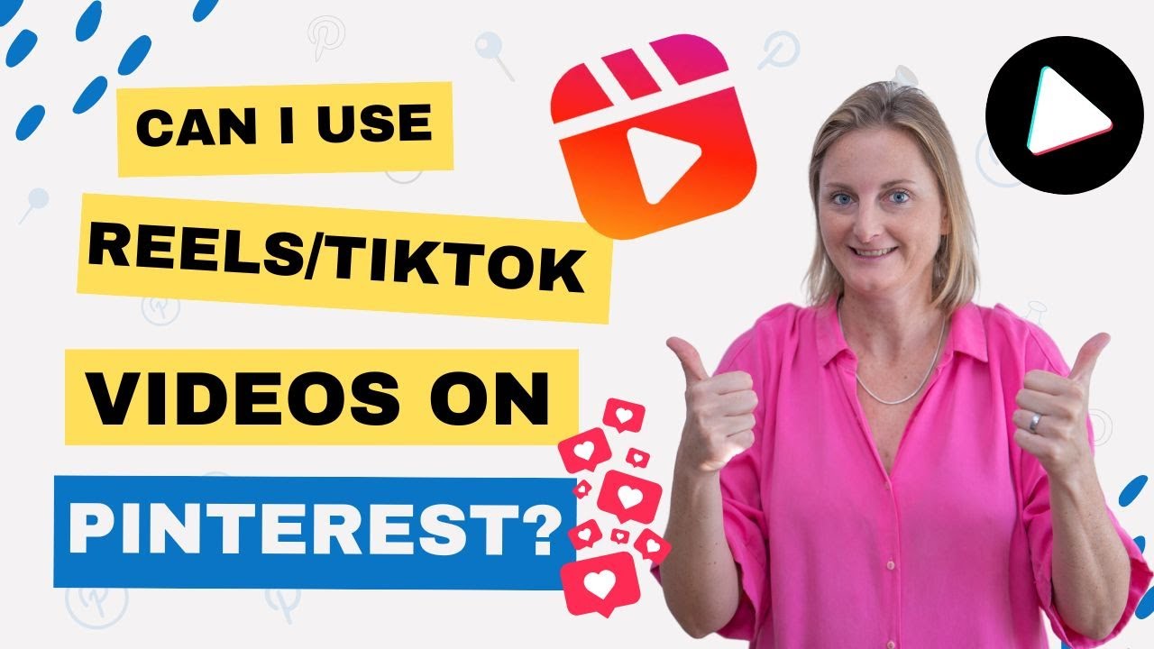 Can I use Reels from Instagram or TikTok videos on Pinterest? - YouTube