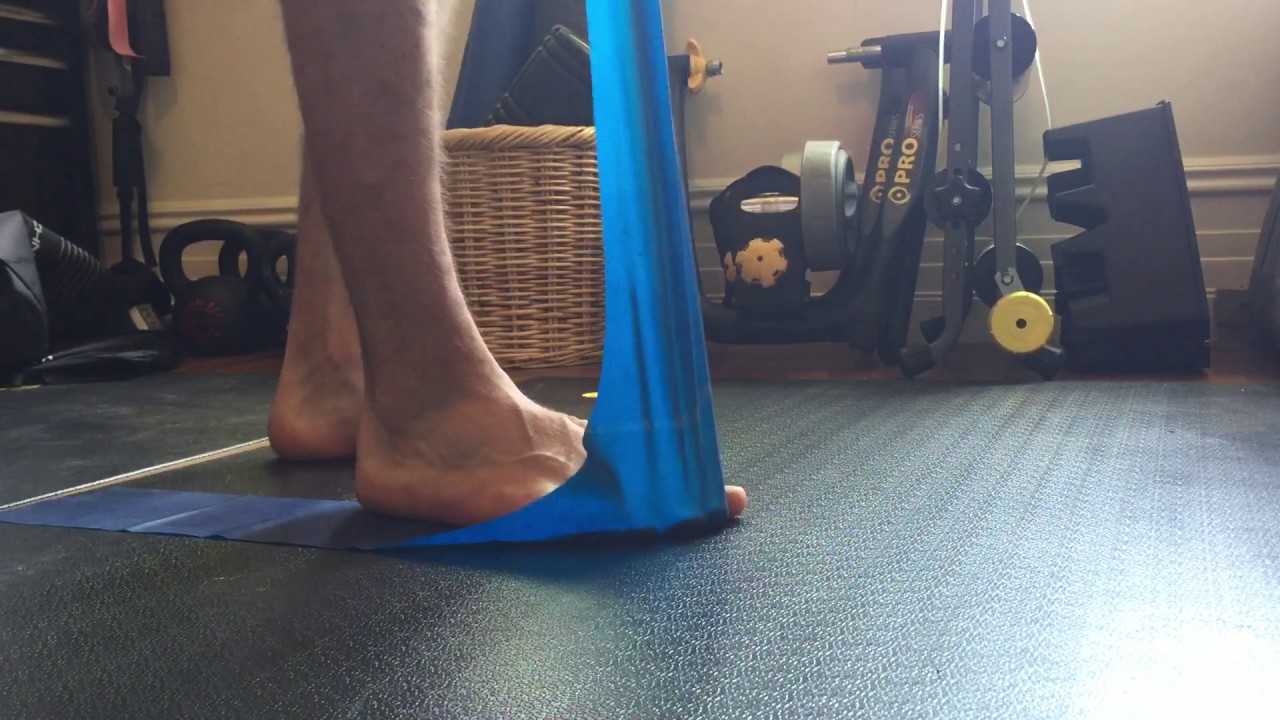 Toe Strength with Band - Flexor Digitorum - YouTube