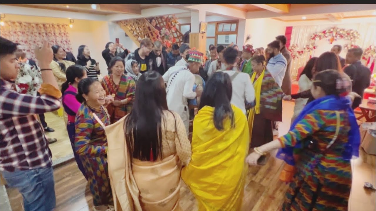 Limbu/ Subba traditional marriage concluding ceremony. - YouTube