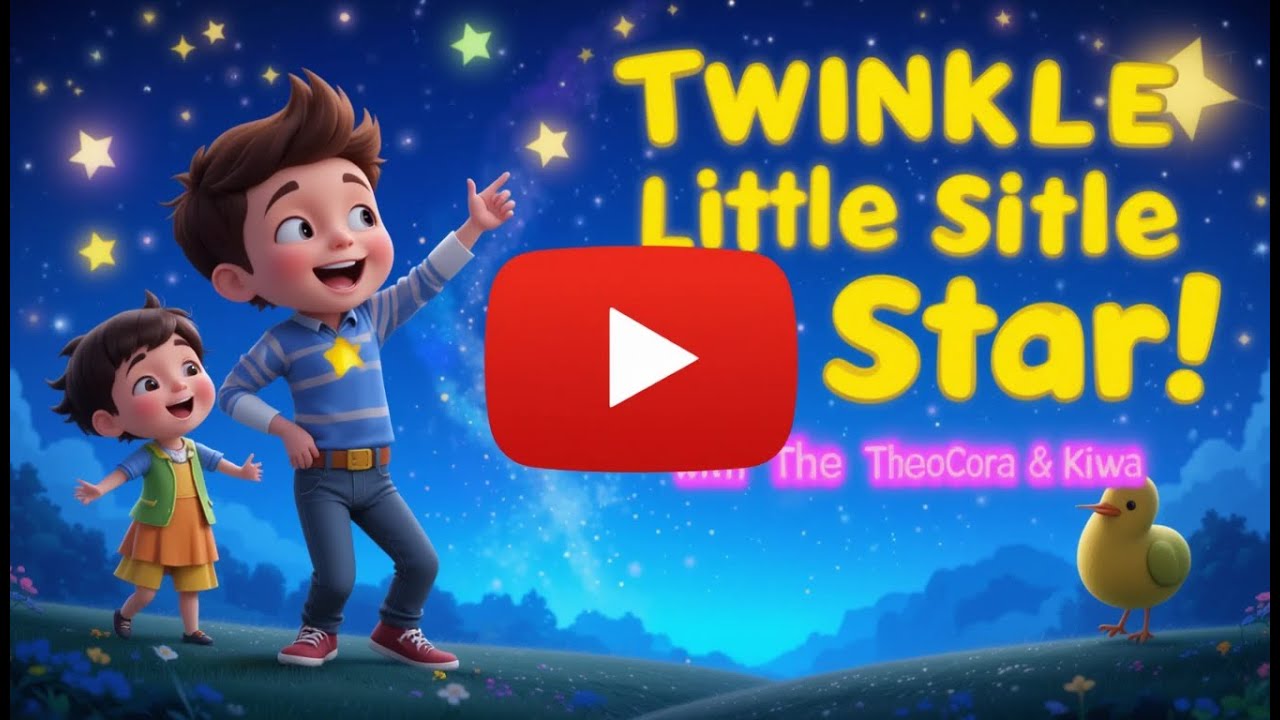 Twinkle Twinkle Little Star 🌟 | Fun Baby & Toddler Song | 8K Cartoon ...