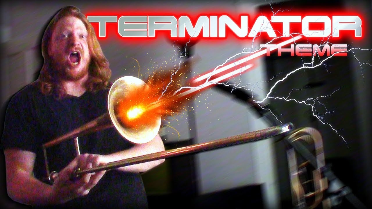 TERMINATOR THEME (TROMBONE cover) - YouTube