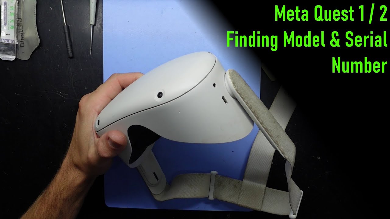 Meta Quest 1 / 2 How to Find the Model Number - YouTube