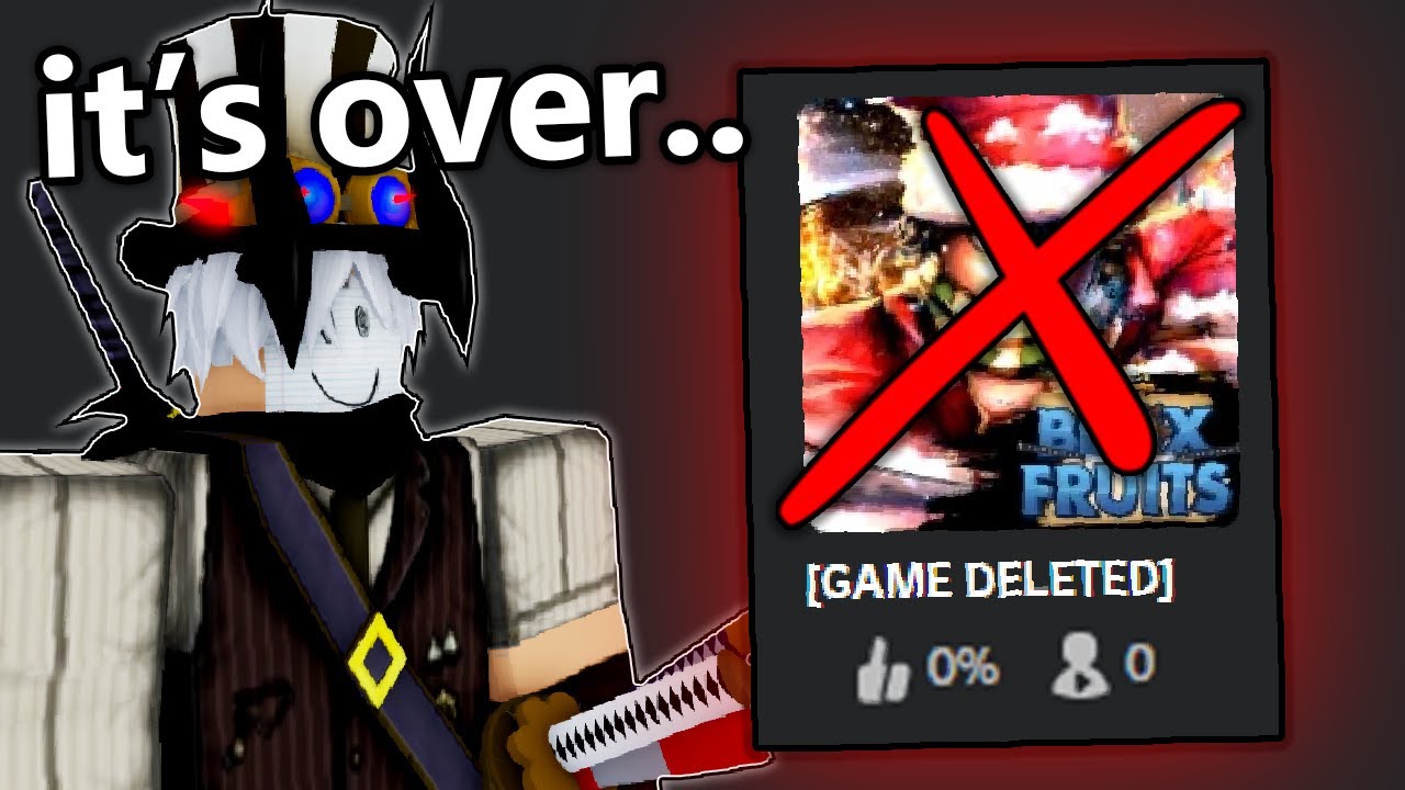 Blox Fruits is GETTING DELETED Because of THIS..? - YouTube