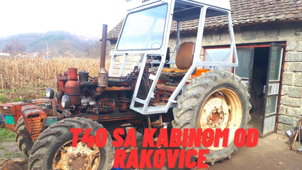 RUS T40AS Sa kabinom od Rakovice, lamelom od IMT577 I hidro volanom ...
