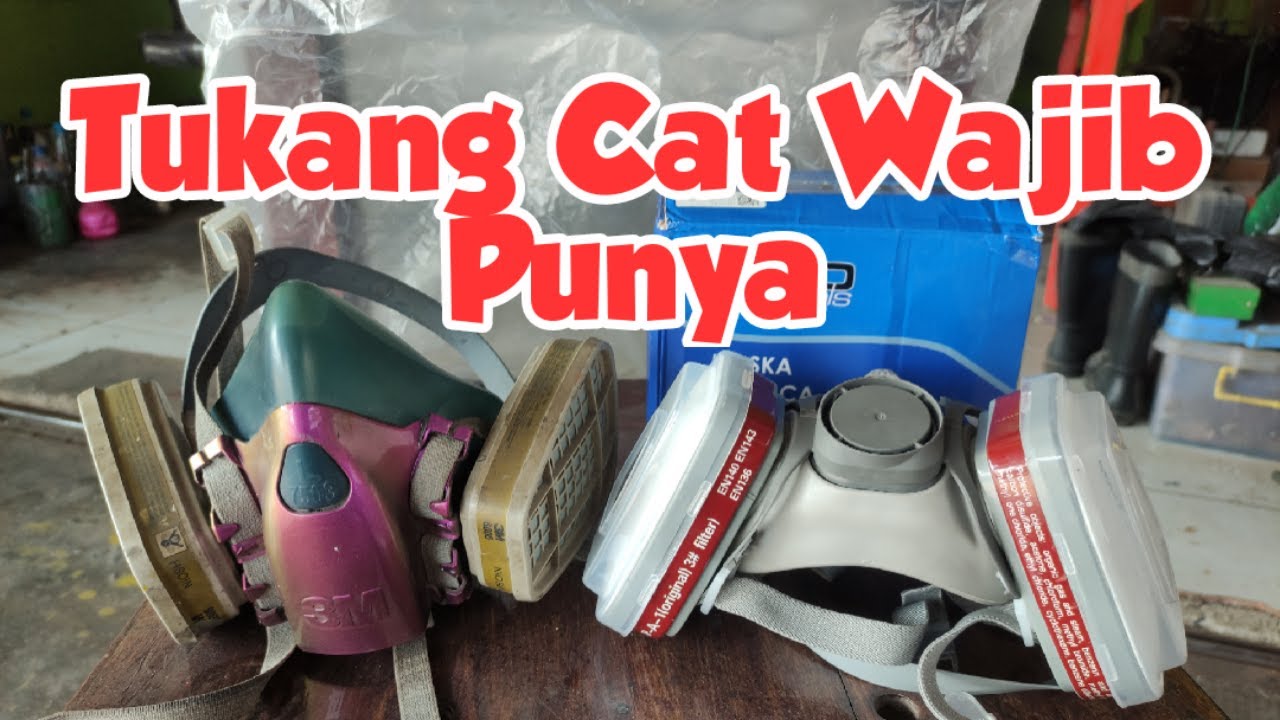 Wajib Punya, Masker Spesial Untuk Tukang Cat. - YouTube