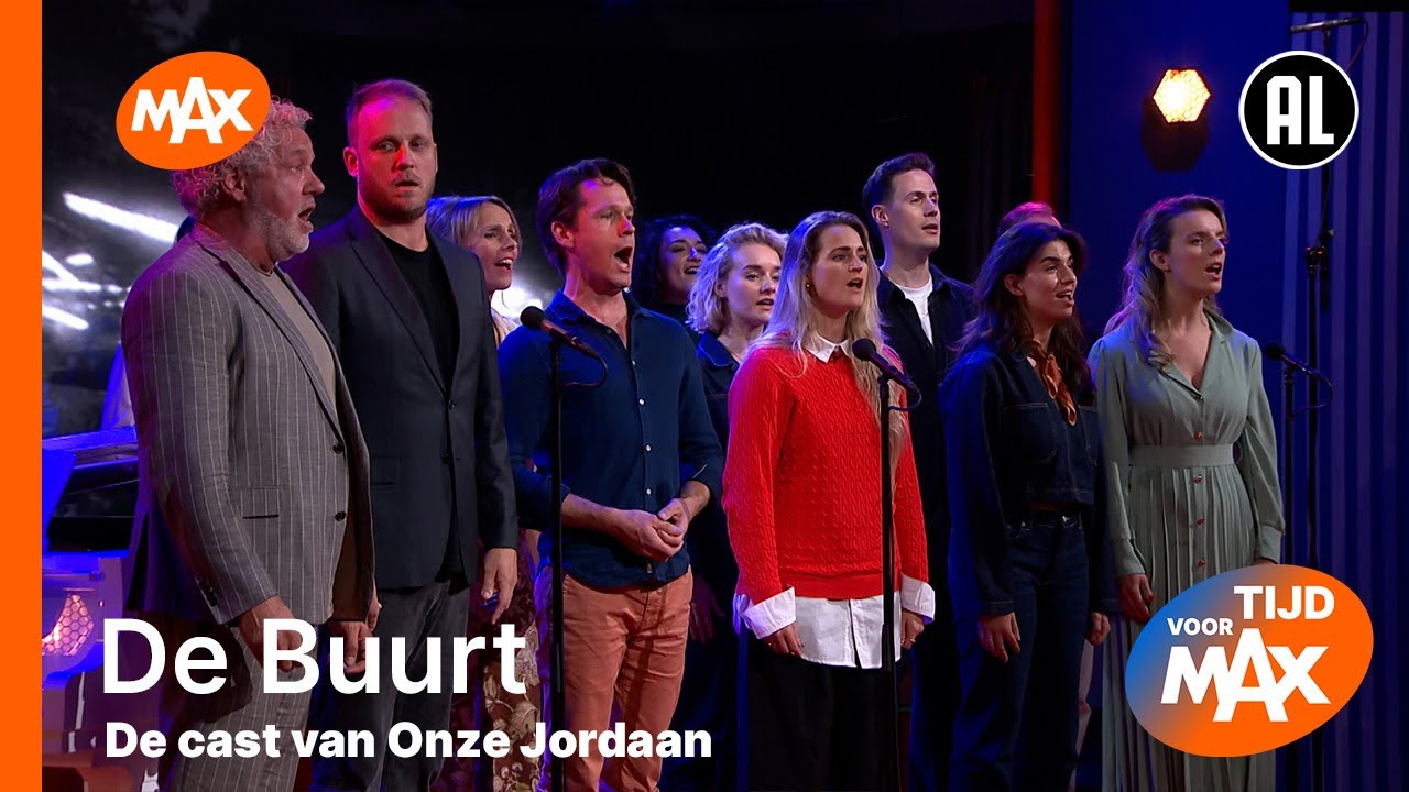 De cast van Onze Jordaan - De Buurt | TIJD VOOR MAX - YouTube