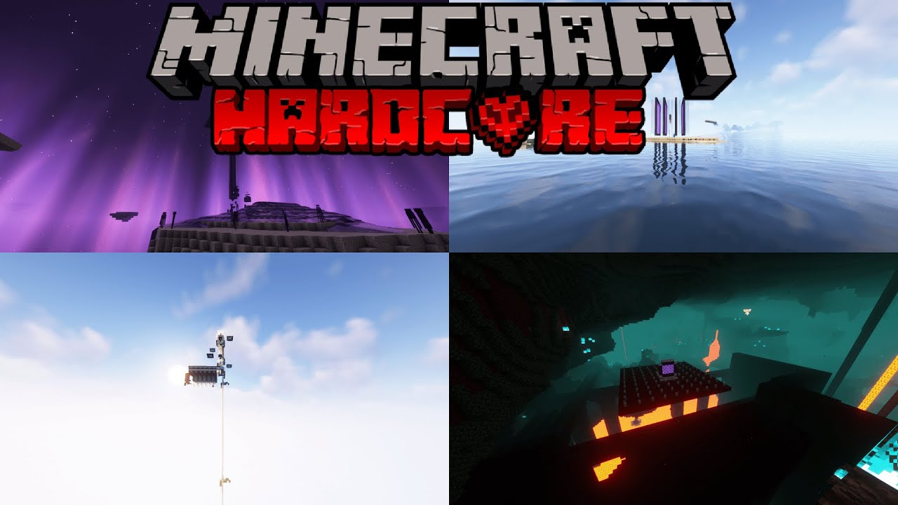 I built 4 super farms. MINECRAFT HARDCORE - Episode 6 - YouTube
