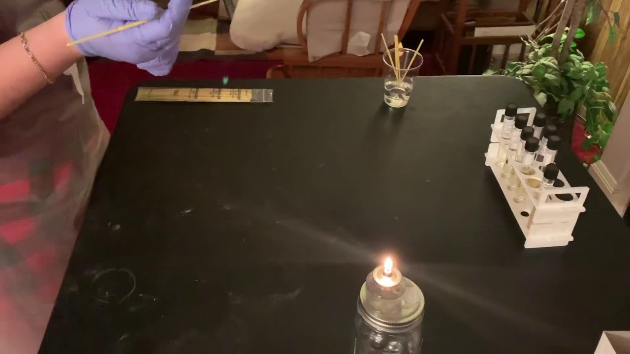 Aseptic Transfer of a Broth Culture to a Slant - YouTube