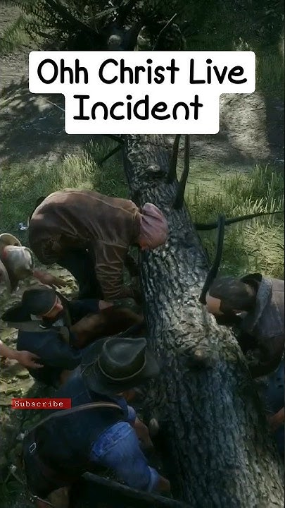 Ohh Christ Live Incident - rdr2 #shorts #reddeadredemption #youtubeshorts #trending # ...