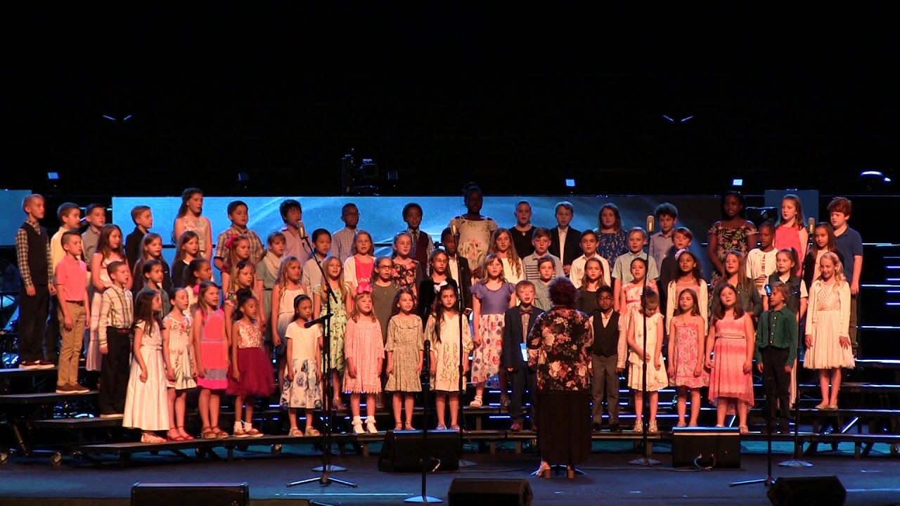 3rd Grade Choir Spring Sing 2019 - YouTube