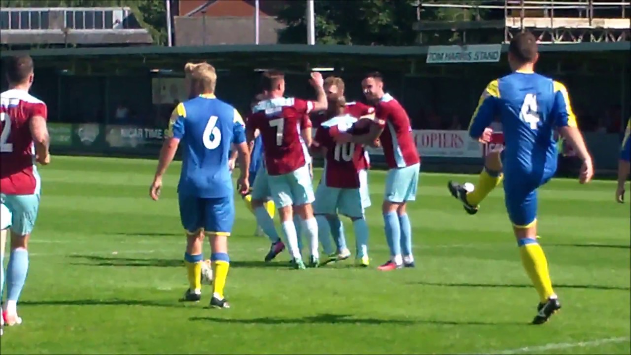 Taunton Town goals vs Paulton Rovers (Les Afful pen, Ollie Chamberlain ...