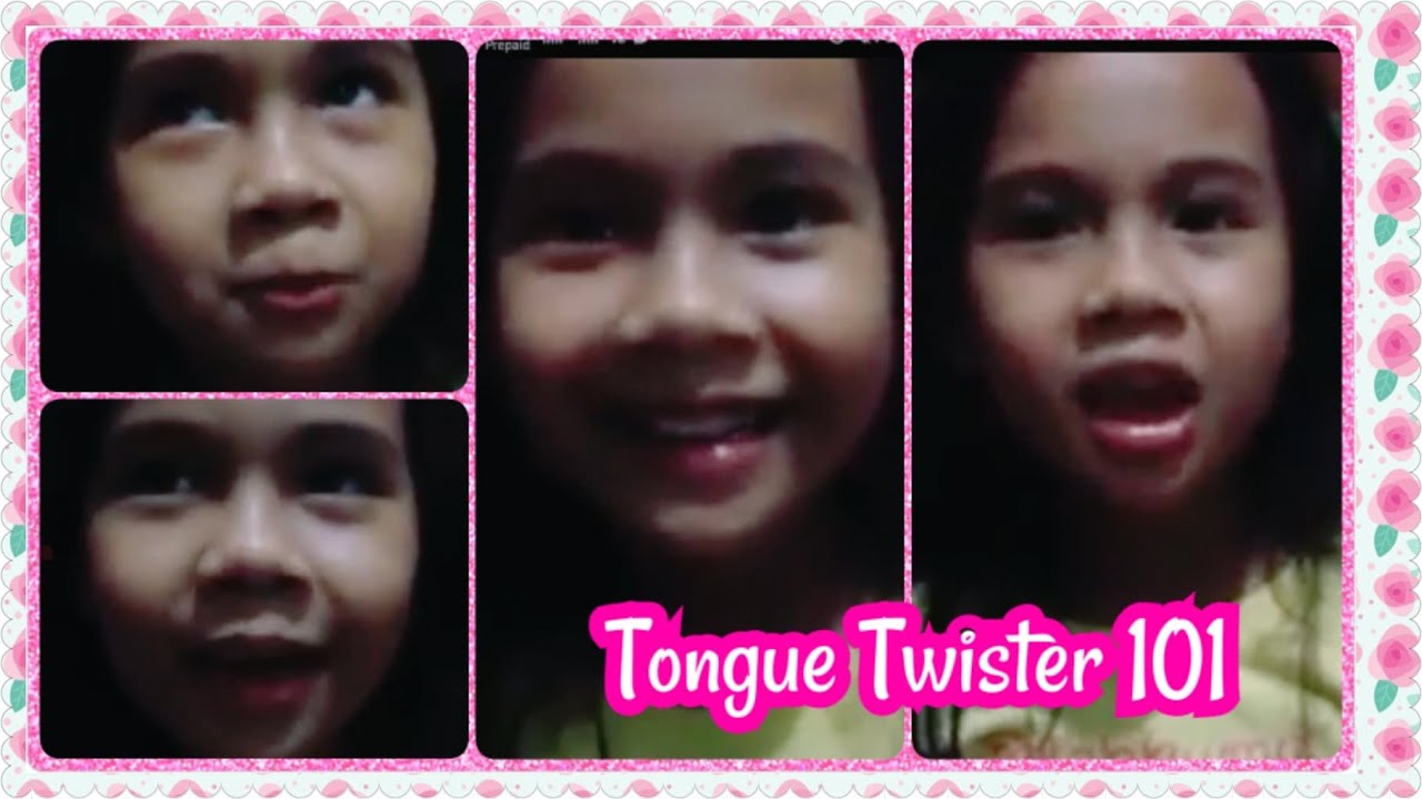 Tongue Twister 101 | Mac & Mag Valmonte - YouTube