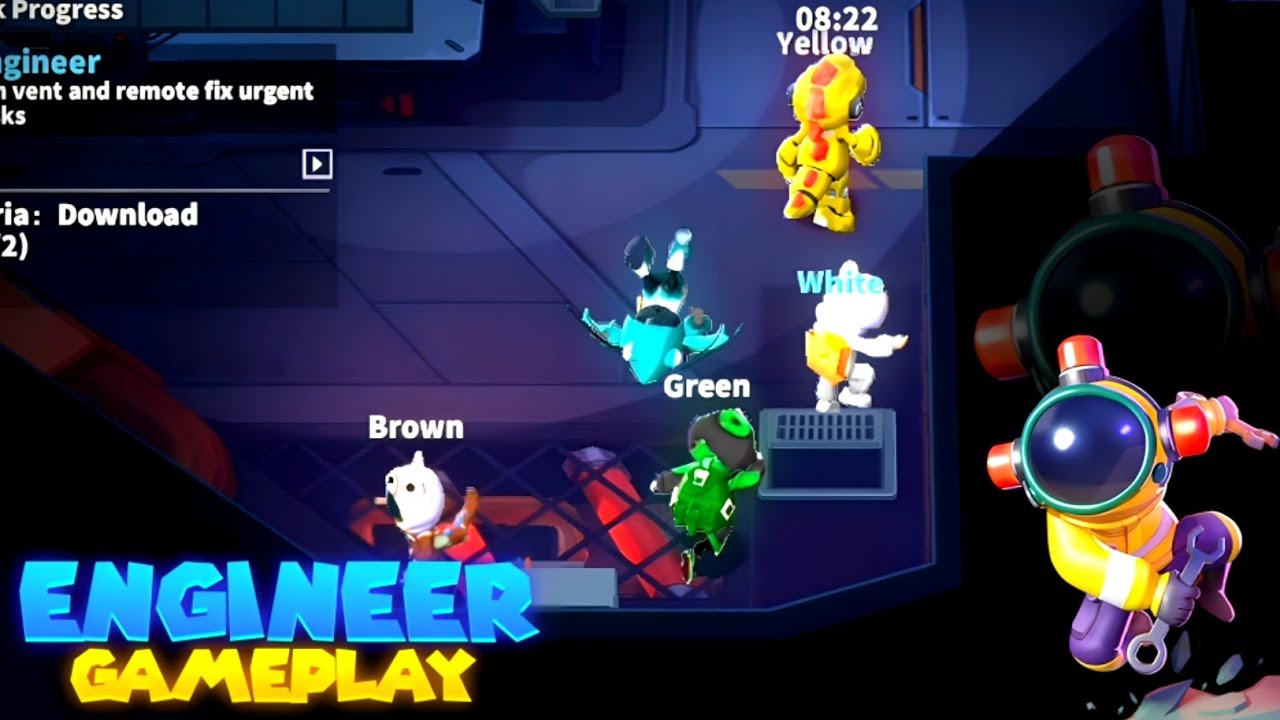 Super sus Engineer Gameplay || Ice Nice Ganerz - YouTube